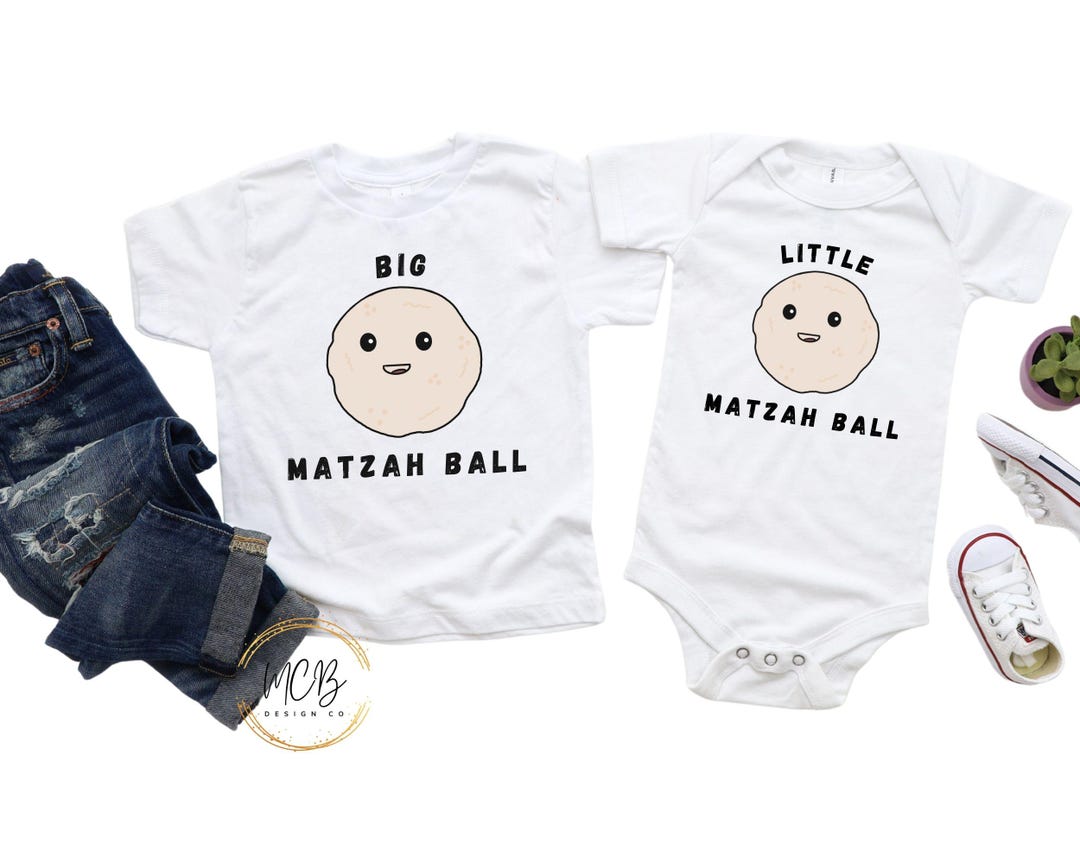 Matching Matzah Ball Passover Outfit, Little Matzah Ball Passover Baby ...