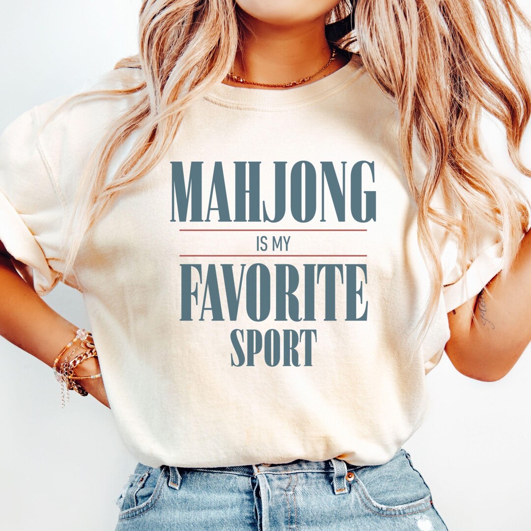 Mahjong Shirt, Mahjong Club Tee, Gift for Mahjong Lover, Funny Mahj T ...