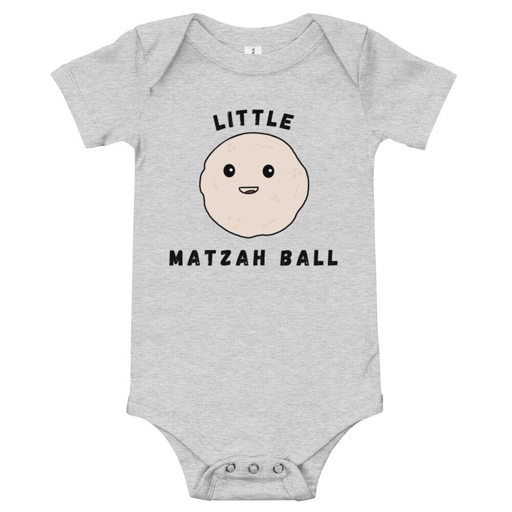 Little Matzah Ball Passover Baby Outfit Funny Matzo Ball Baby | Etsy