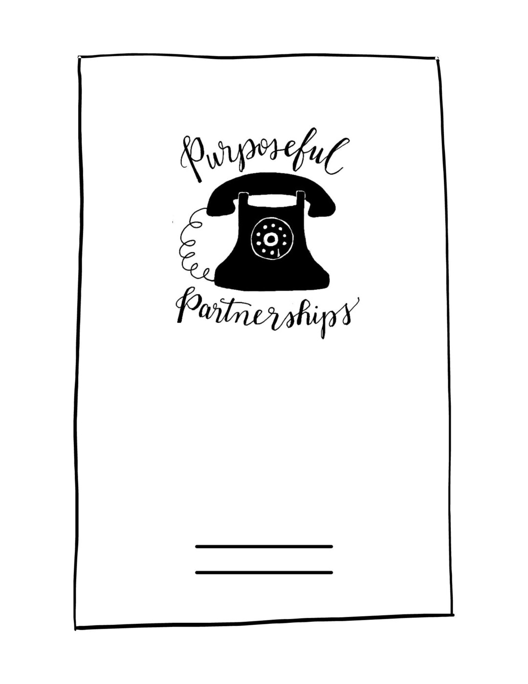 Editable Download - Purposeful Partnerships - Etsy