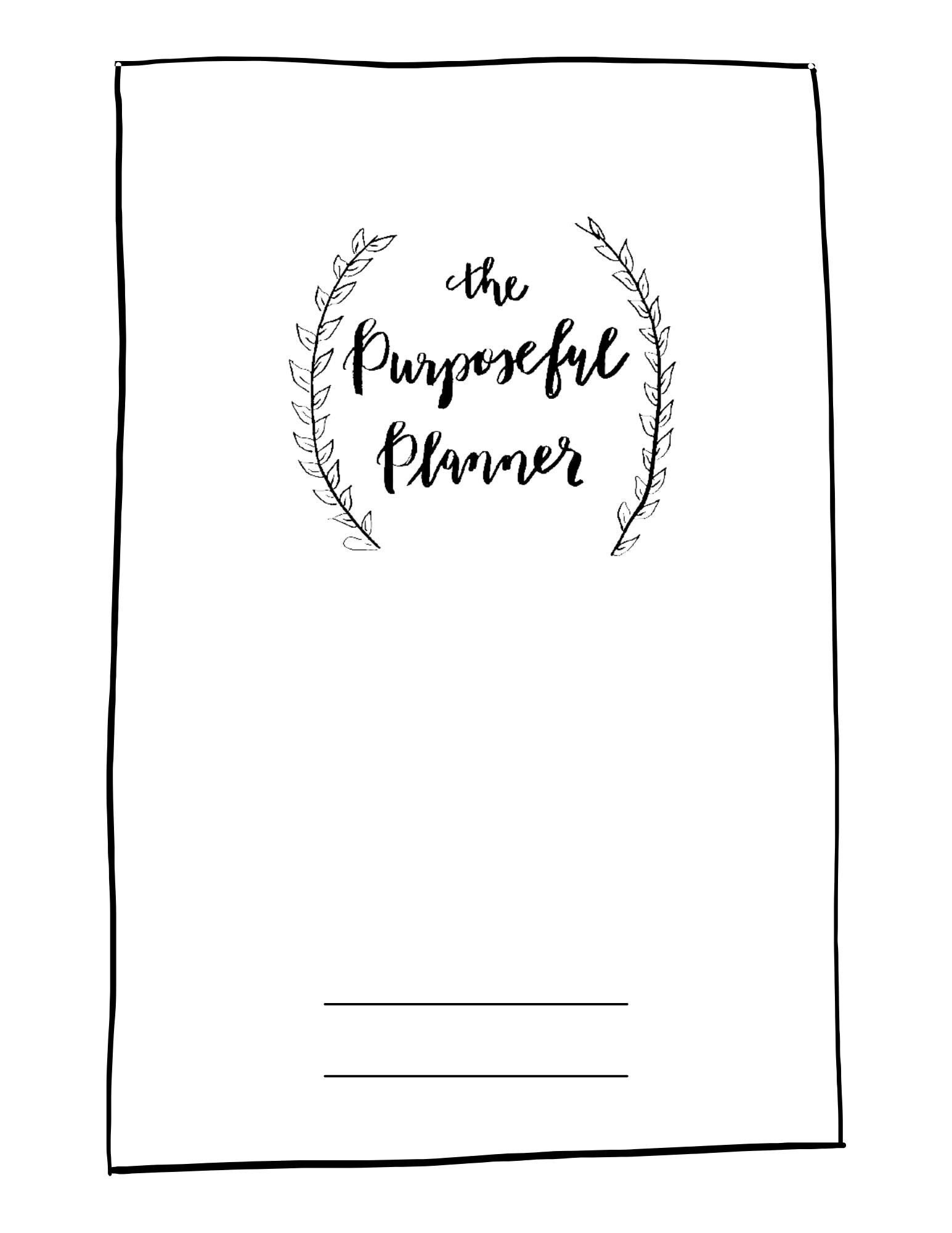 Digital Download - Purposeful Planner - Etsy