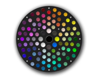 Tattoo Ink Wheel the Mimic Holds 96 2oz Tattoo Ink - Etsy