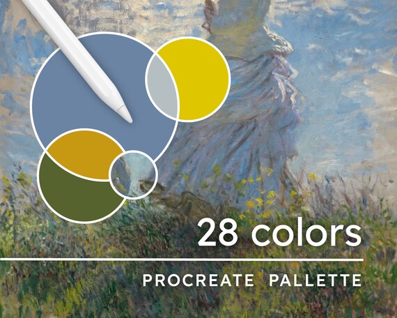 Procreate Colors Palette I Inspired by History of Art I Color | Etsy