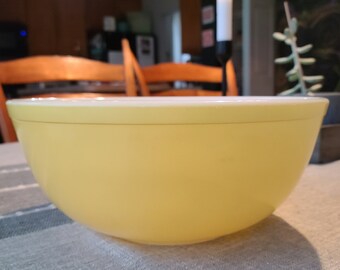 Yellow Pyrex Bowl | Etsy