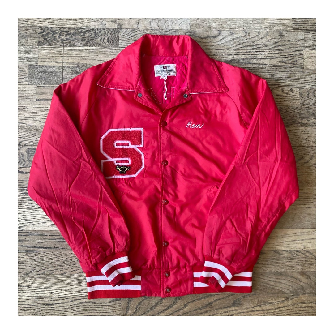 Vintage 1987 Soccer Varsity Jacket - Etsy