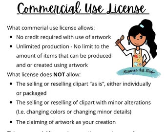 Commercial License for Reselling and Business Use 1 Year - Etsy