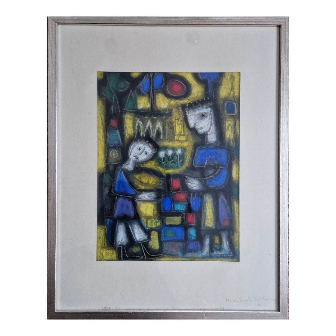 Original Artwork France Louis Marchand Des Raux - Etsy