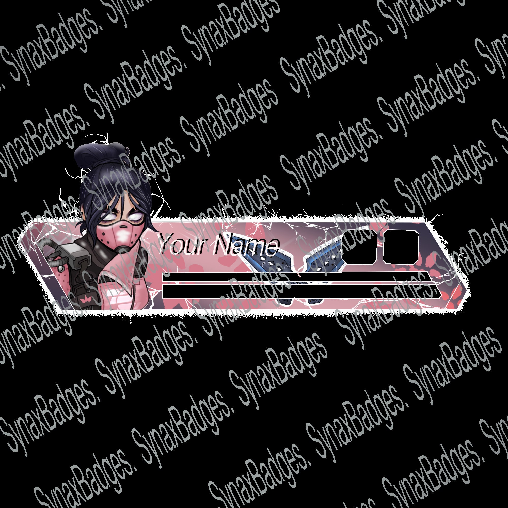 Customizable Wraith Apex Legends Custom Health Bar Overlay | Etsy Canada