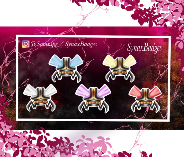 Digital Sub Badges Twitch Apex Legends Apex Pack Grey/Blue/Purple/Gold ...