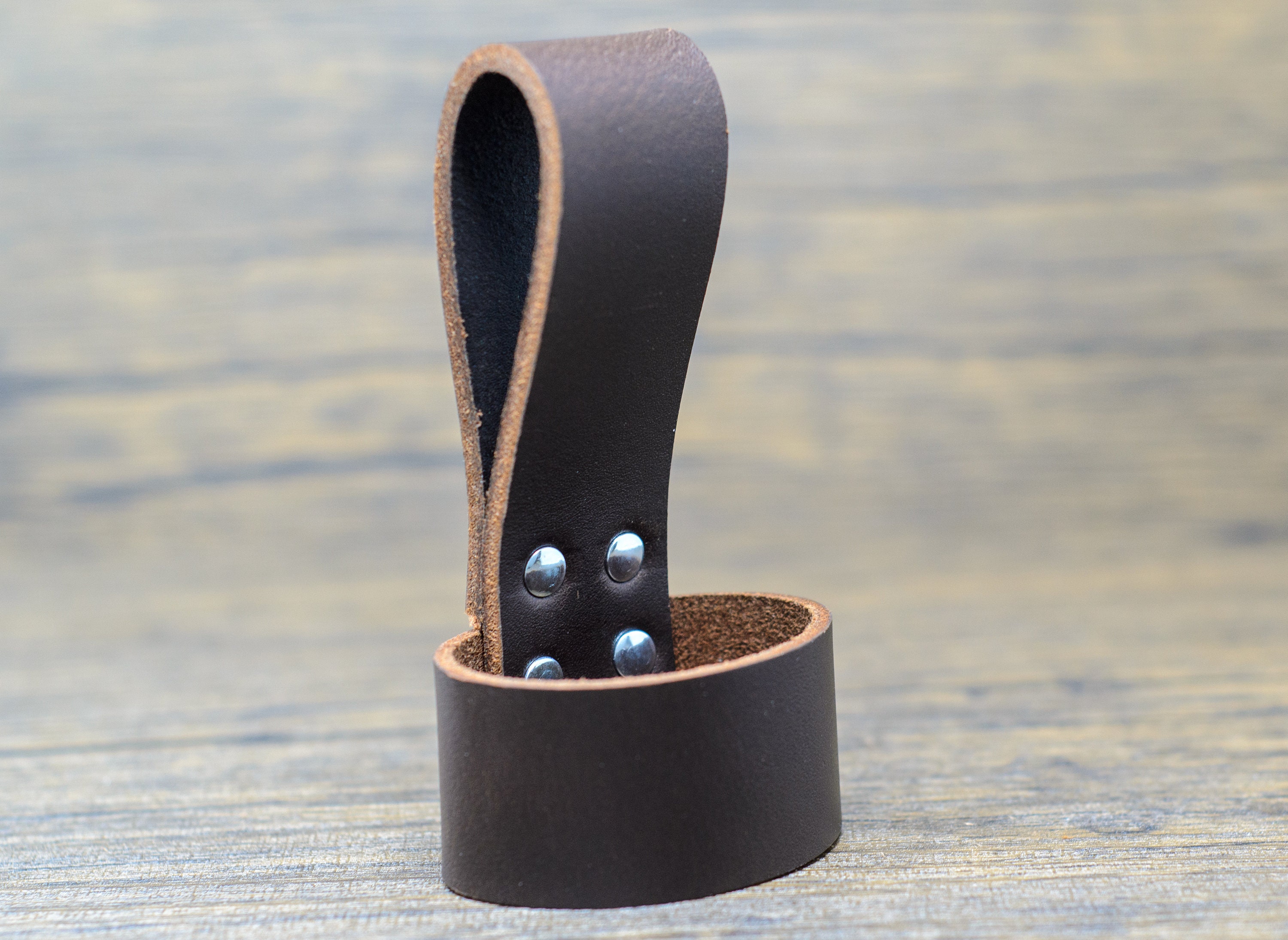 Full Grain Leather Axe Belt Loop Holster Made in Dorset - Etsy