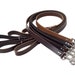 Full Grain Leather Dog Lead Leash Black Brown Tan Vintage Antique ...