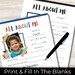 All About Me Worksheet, Back to School Questionnaire, First / Last Day ...