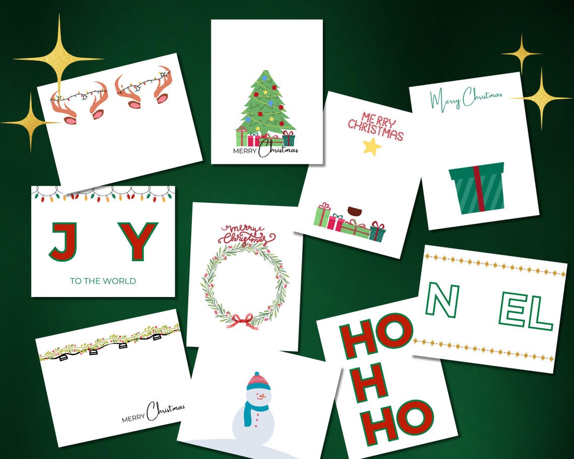 Christmas Handprint Art Bundle, Winter Handprint Crafts, Footprint ...