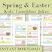 Easter Lunch Box Jokes for Kids, Spring Lunchbox Notes, Lunch Box Notes ...