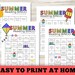Summer Reading Bingo PRINTABLE, Summer Reading Challenge for Kids ...