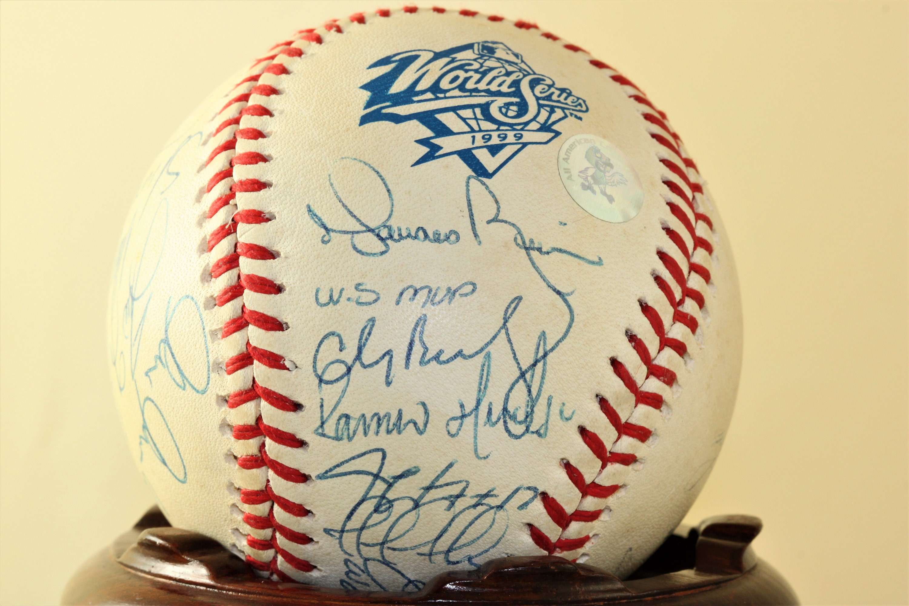 1999 Yankee World Series Team Signed Ball - Etsy