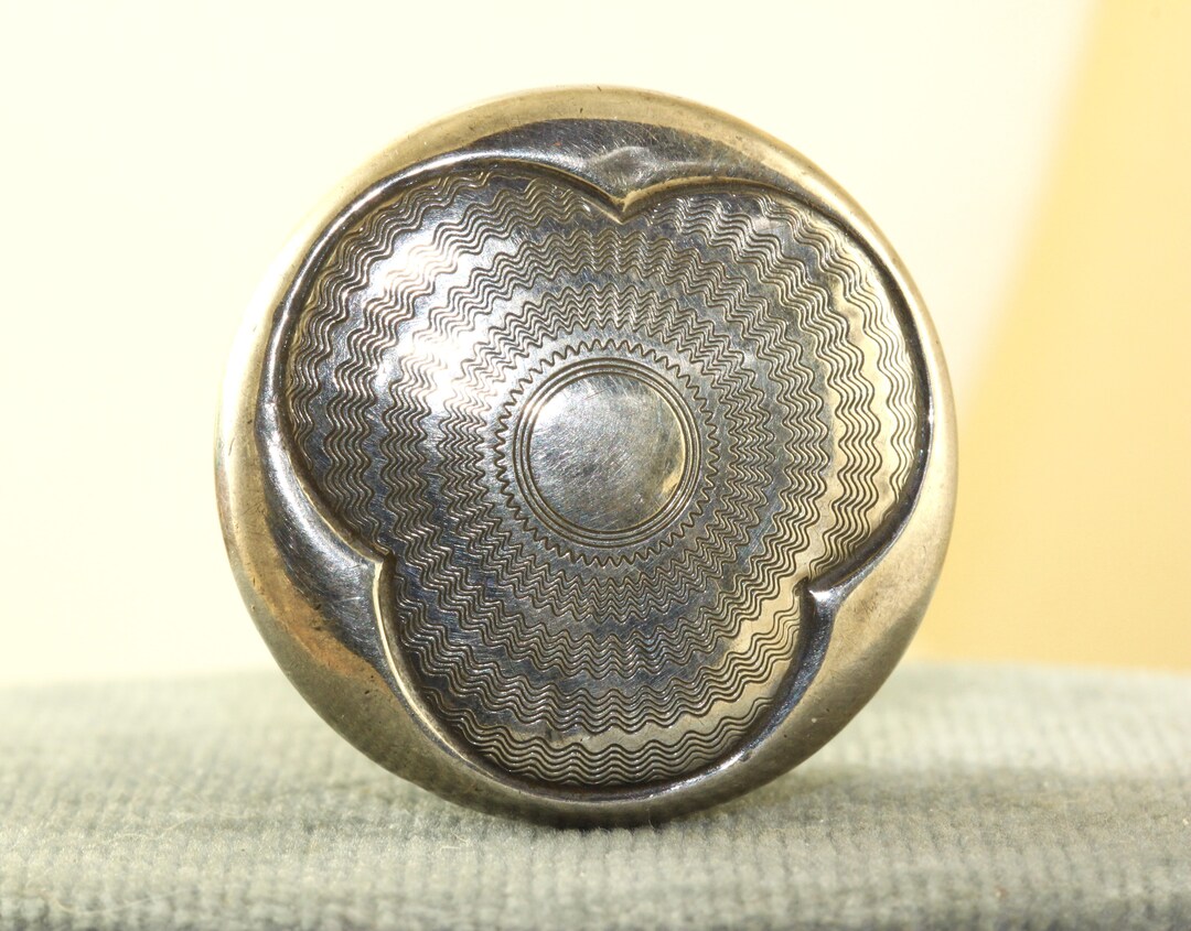 English 1914 Sterling Pill Box - Etsy