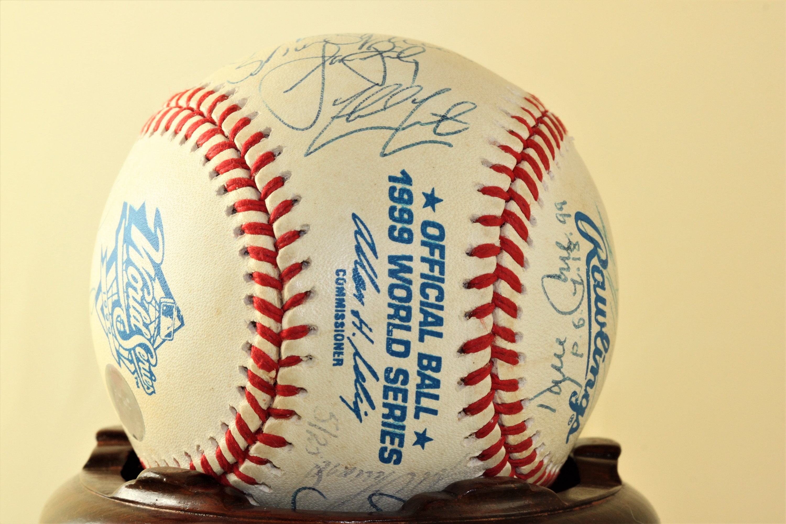 1999 Yankee World Series Team Signed Ball - Etsy