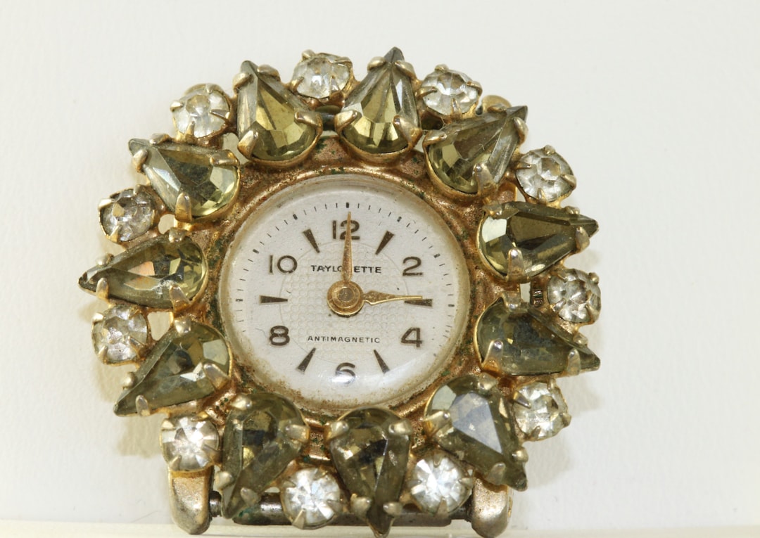 Vintage Taylorette Paste Watch Face - Etsy