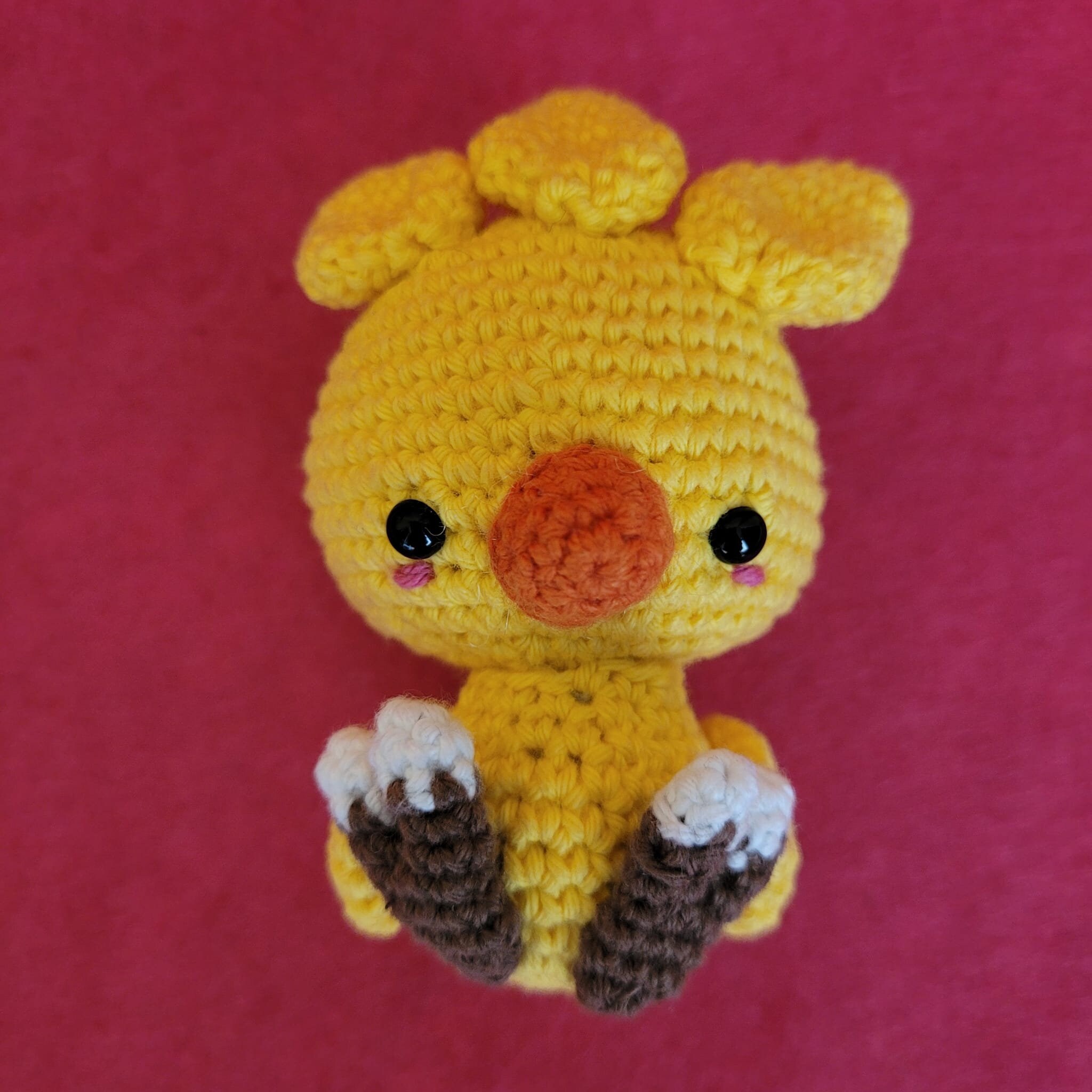 Chocobo Final Fantasy Amigurumi Plushie - Etsy