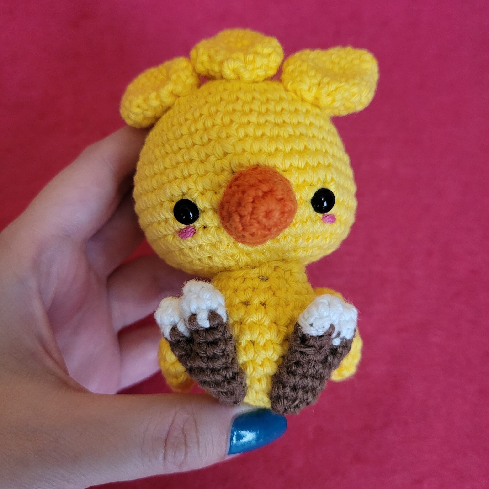 Chocobo Final Fantasy Amigurumi Plushie - Etsy