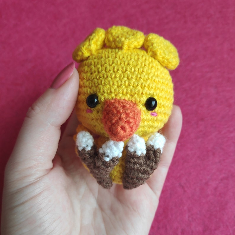 Chocobo Final Fantasy Amigurumi Plushie - Etsy