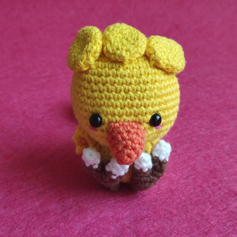 Chocobo Final Fantasy Amigurumi Plushie - Etsy