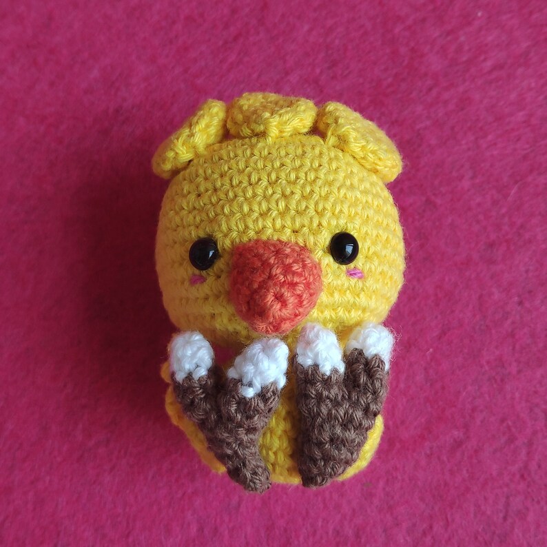 Chocobo Final Fantasy Amigurumi Plushie - Etsy