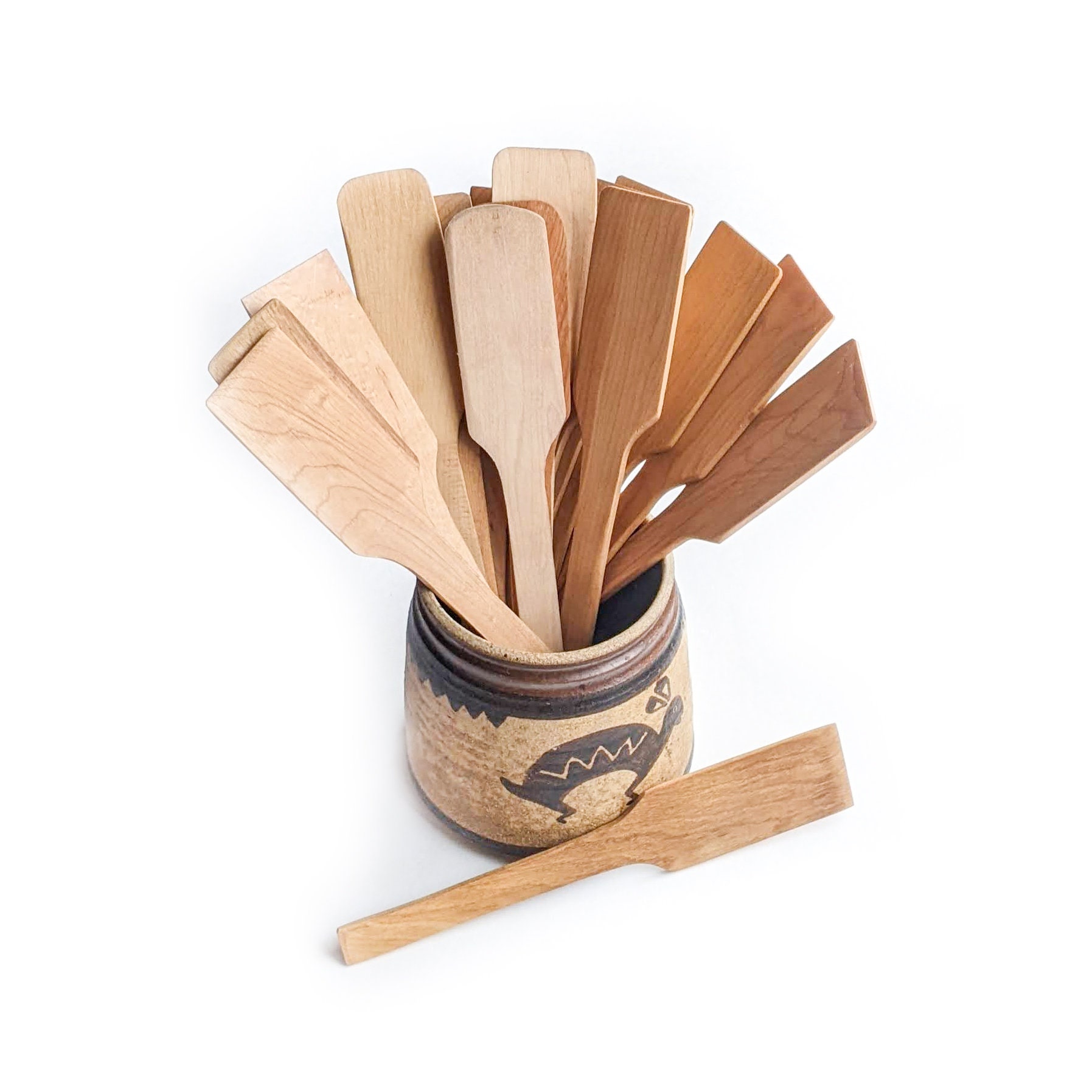 Wooden Spatulas, Scrapers - Etsy