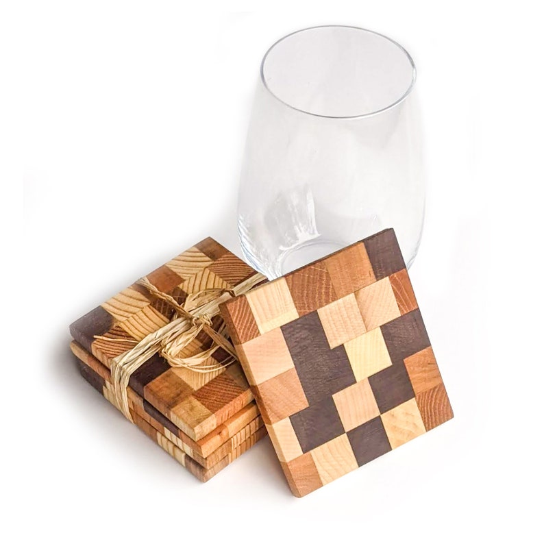 Wooden Unique Coasters - Etsy