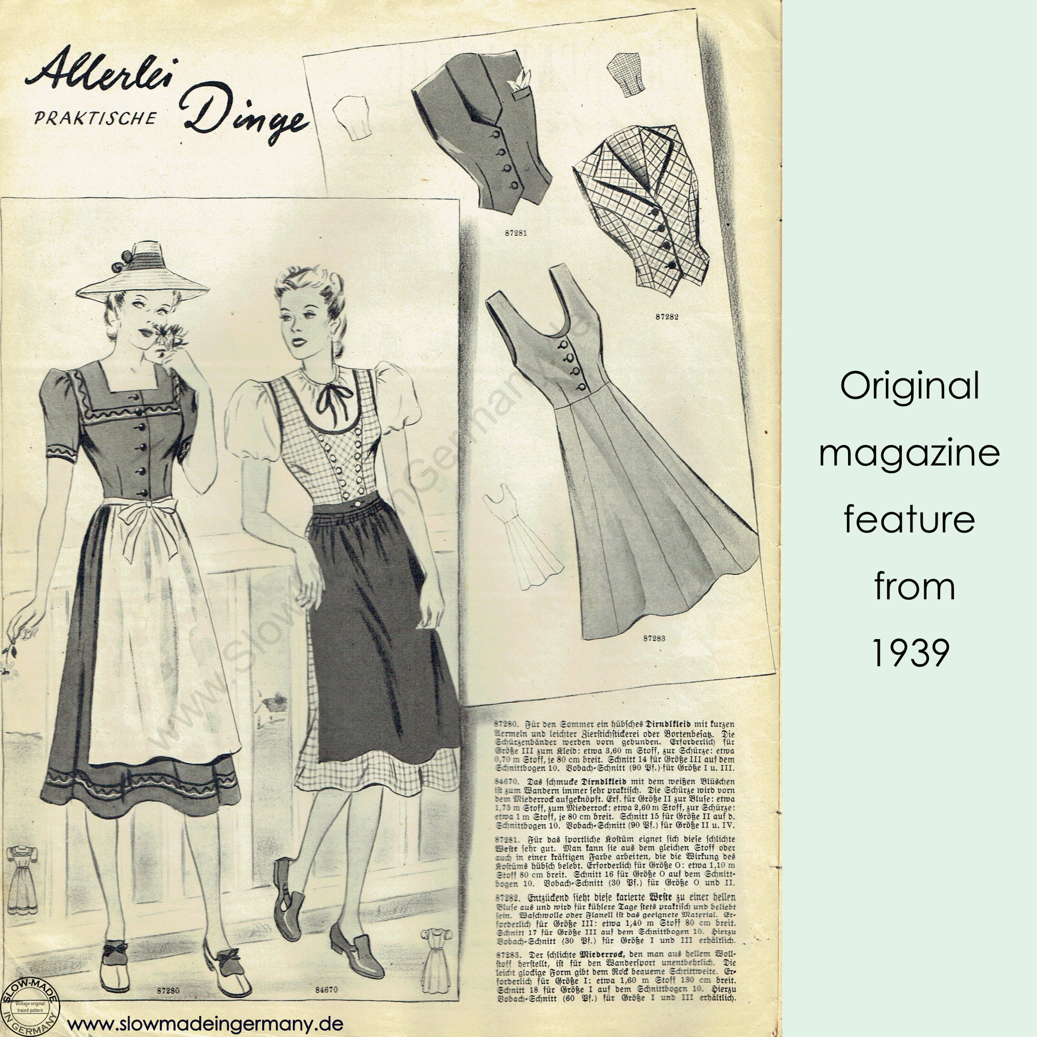 1930s Waistcoat Pattern 30s Vest Pattern With Rever Collar - Etsy