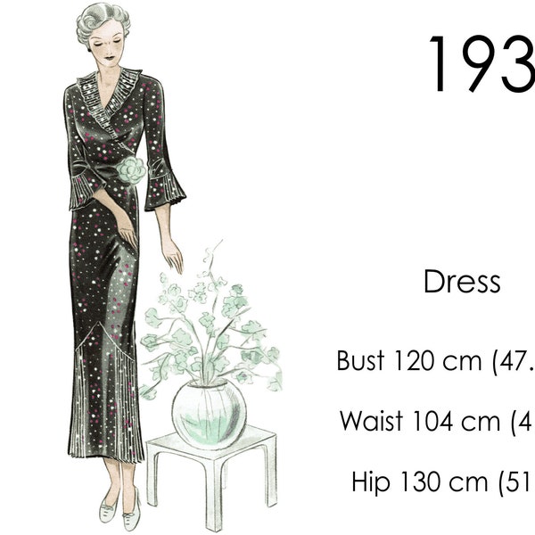 Godet Dress Pattern - Etsy UK