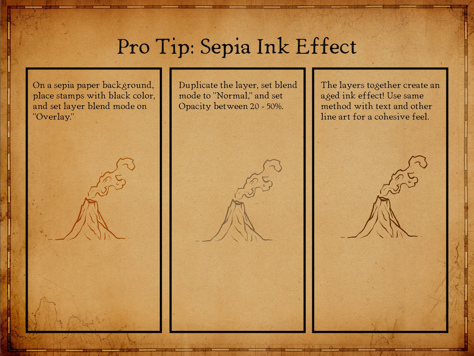 Fantasy Map Icons Volume 2 for Procreate and Photoshop, Map Symbol ...
