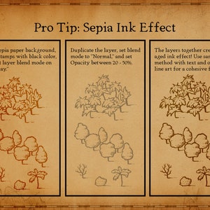 46 Tree Stamps for Procreate | Forest Brushes for Fantasy Maps ...