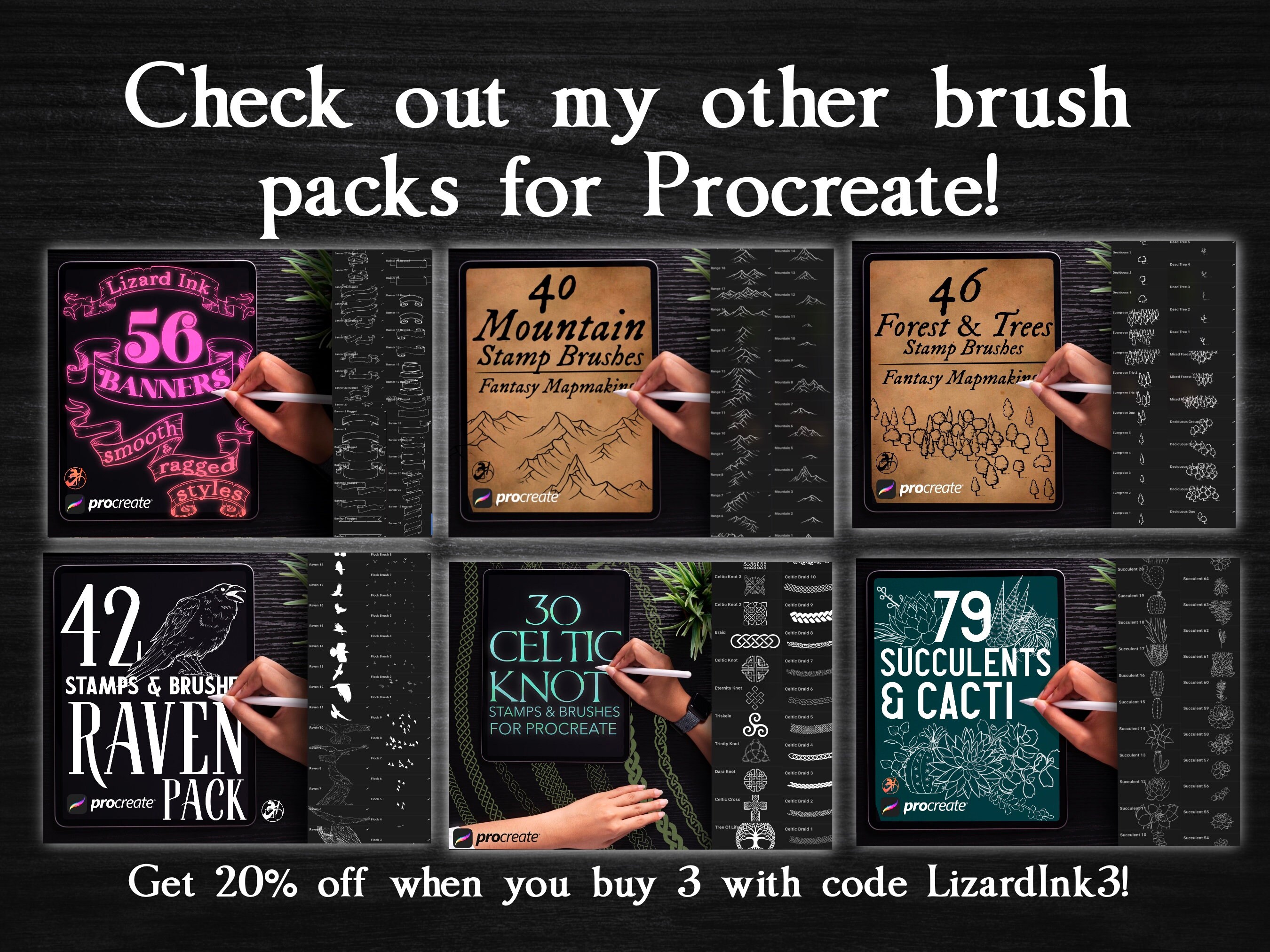 50 USA State Stamp Brushes for Procreate, United States Map Brushes ...