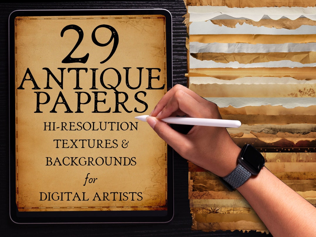 29 Paper Textures and Backgrounds for Digital Artists, Hi Resolution ...