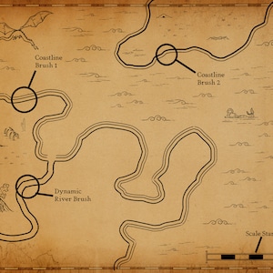 Fantasy Map Icons Volume 2 for Procreate and Photoshop, Map Symbol ...