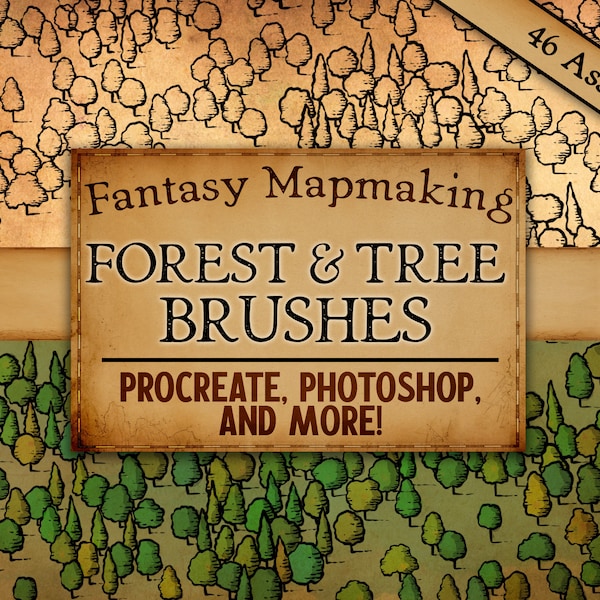 Brushes for Maps - Etsy
