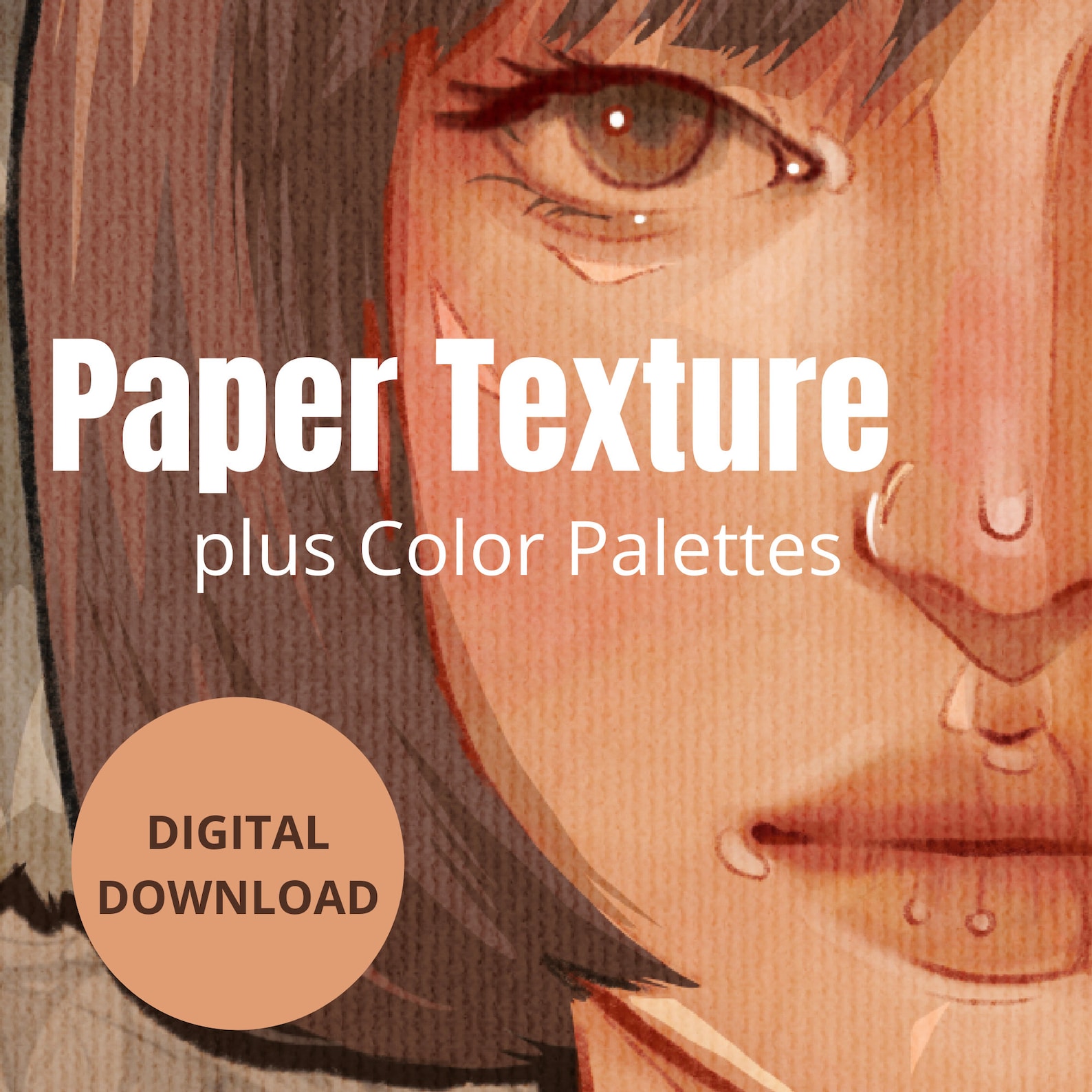 Overlay PNG Paper Textures and Color Palettes From Procreate | Best for ...