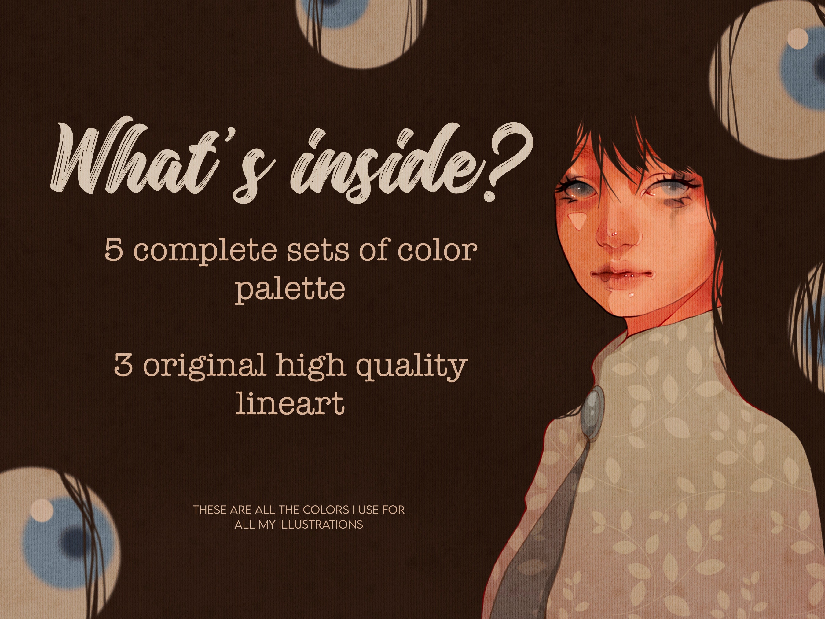 My Procreate Color Palette Complete Version Color Swatches Etsy