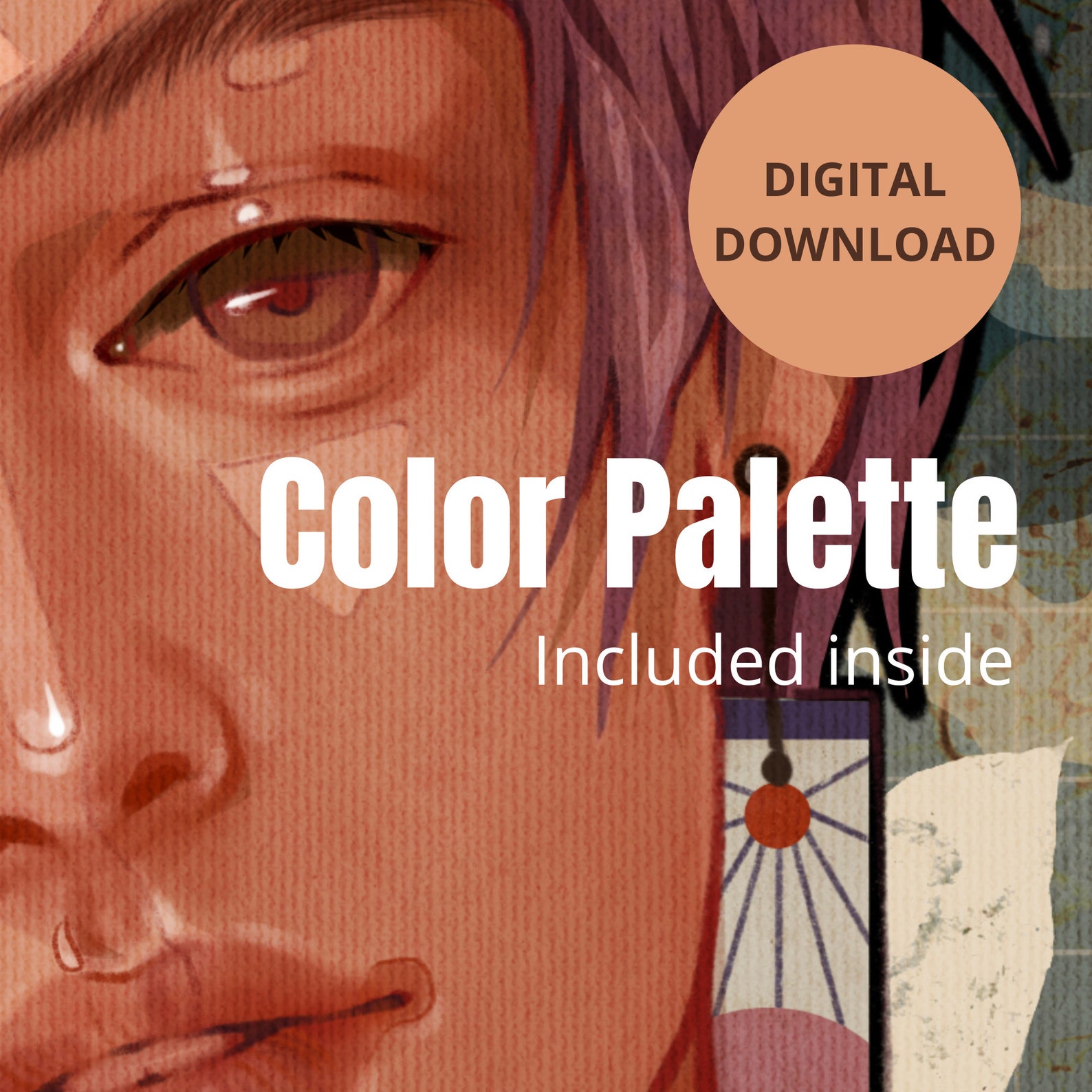 Overlay PNG Paper Textures and Color Palettes From Procreate | Best for ...