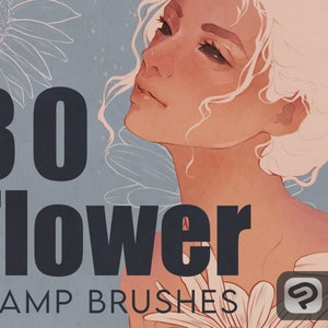 Photoshop Digital Brush Bundle | Custom CSP Brushes and Patterns| Free ...