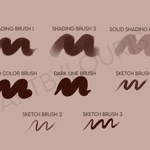 Basic Photoshop and Clip Studio Paint Brushes | What I Use for My ...