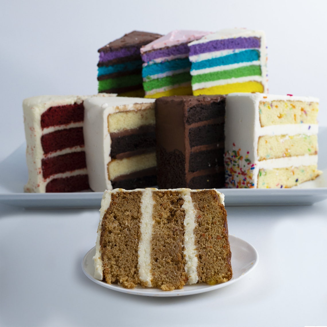 Best Seller's Cake Slice Sampler Carlo's Bakery 8x - Etsy