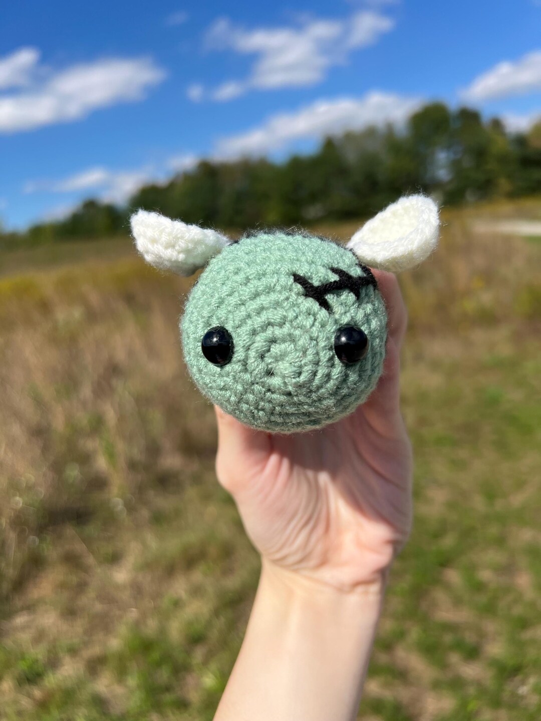 Small Crochet Zom-bee Mini Plush - Etsy