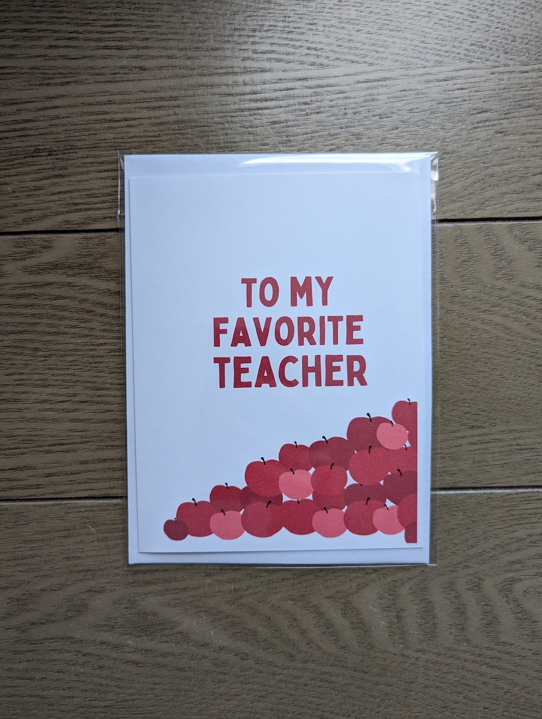 Favorite Teacher - Greeting Card for Teachers - Etsy