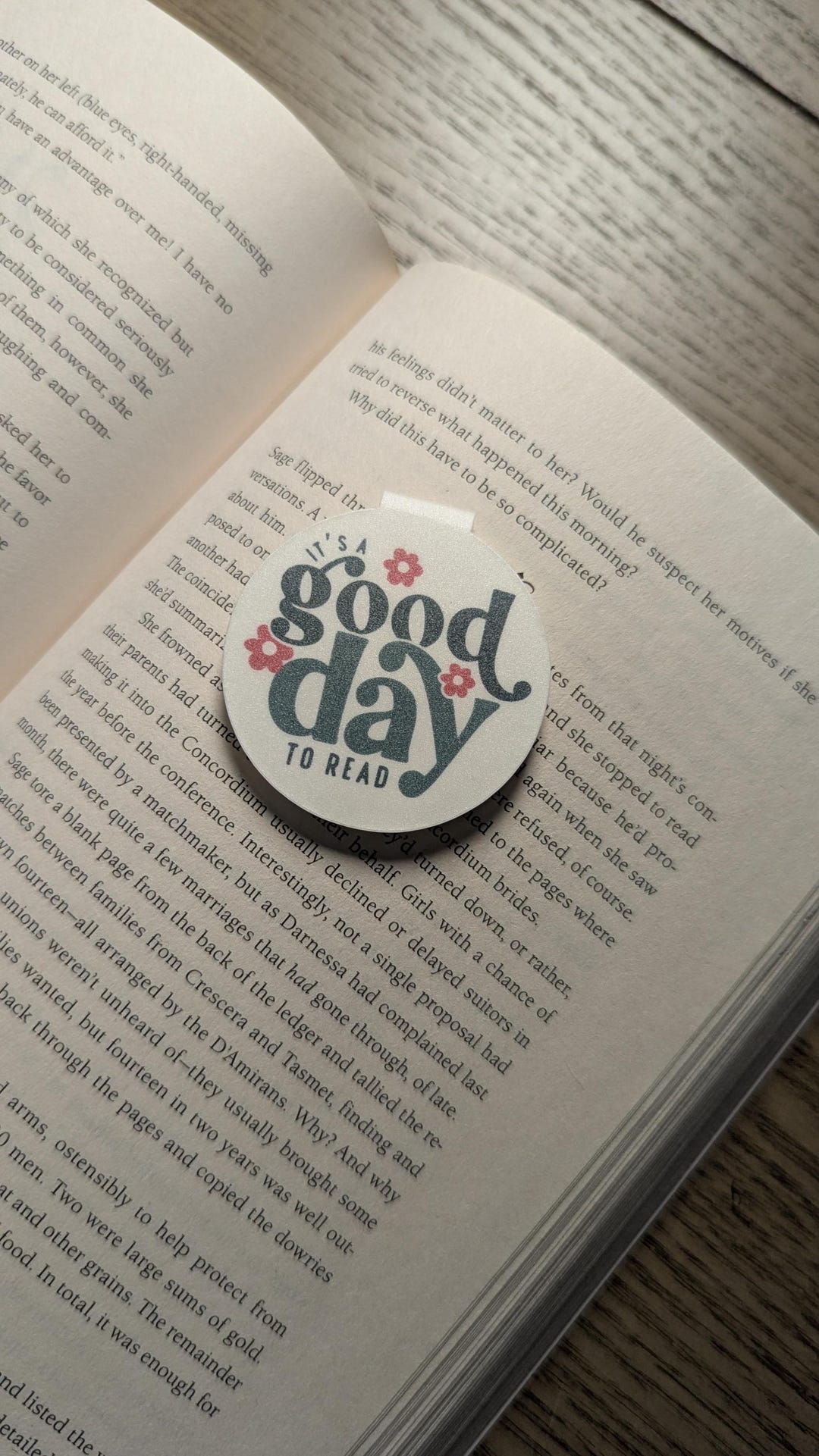 Good Day to Read - Magnetic Bookmark - Etsy