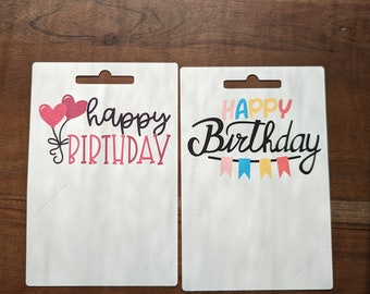 Happy Birthday Birthday Money Card Birthday Gift - Etsy