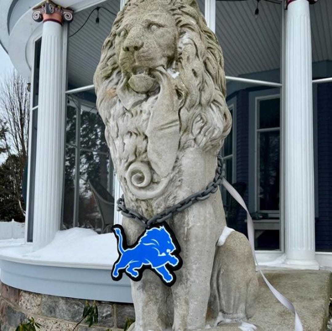 Custom Fan Chain Giant Logo Necklace Sports Homerun Turnover Jumbo ...