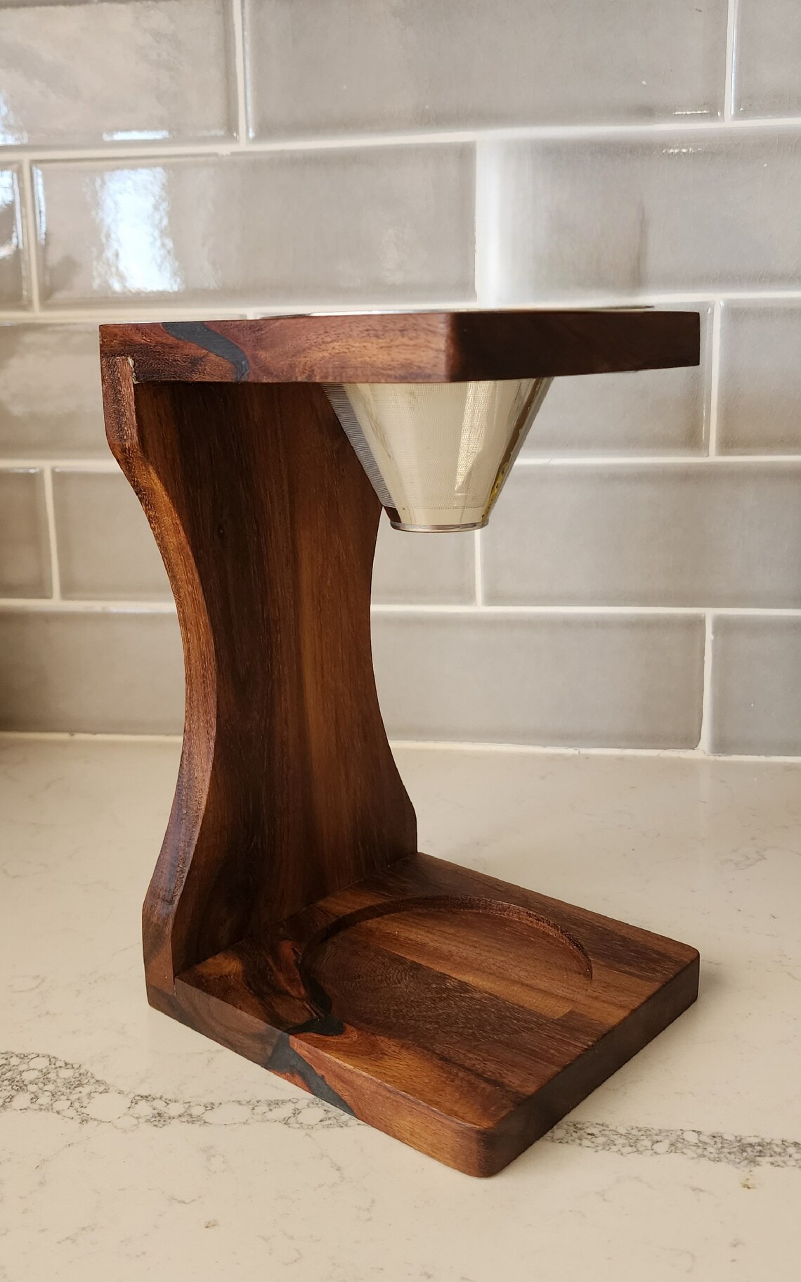 Pour Over Coffee Stand With Filter Custom Coffee Maker - Etsy